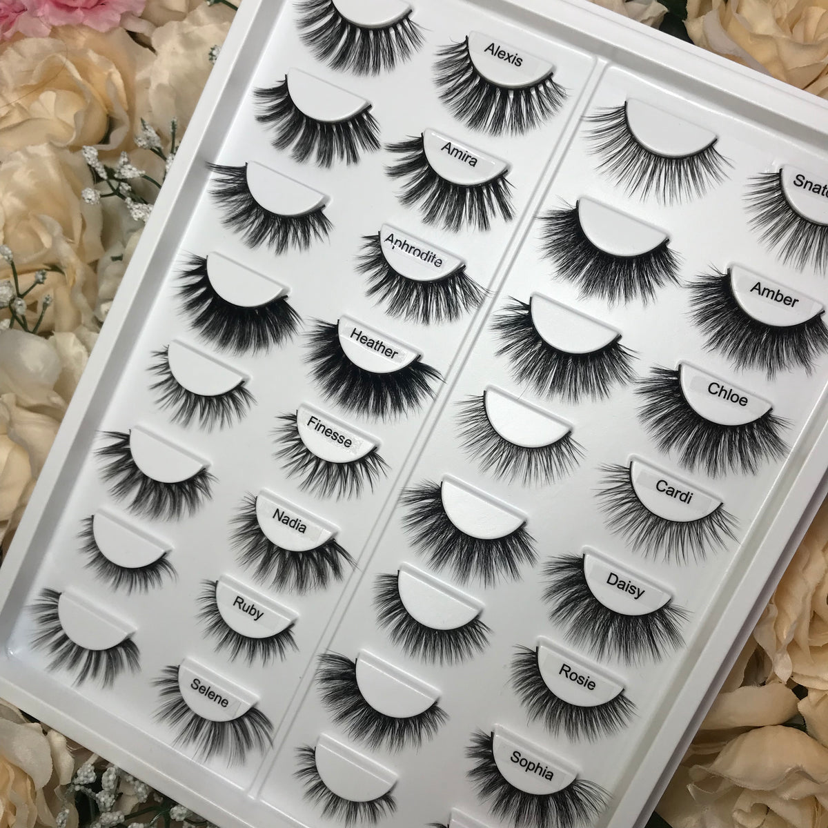 Premium 16 Pair Lash Book – Athena Lash Co.